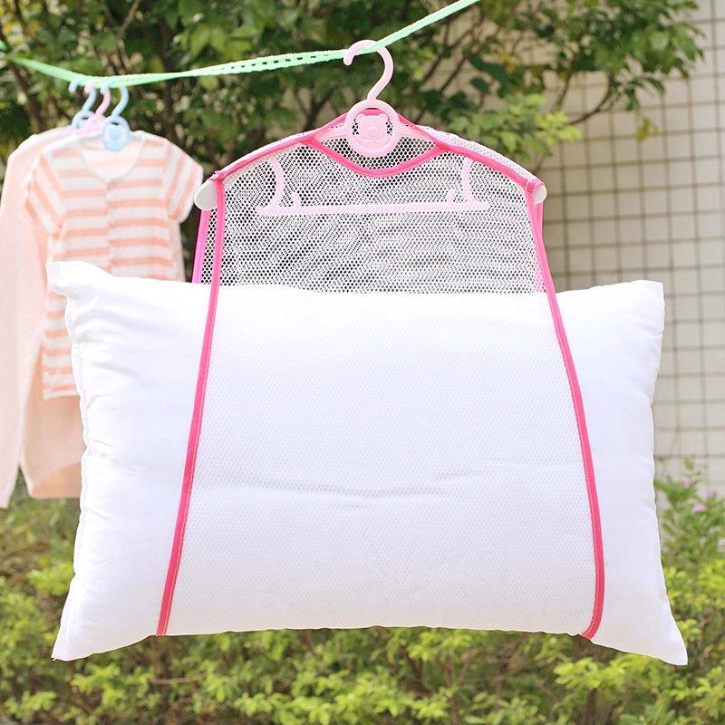 Pillow Drying Racks Hanging Net Multi-function Clothes Rack Underwear ...