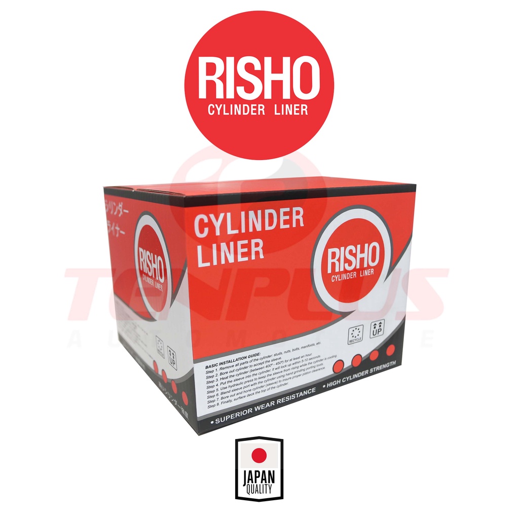 Risho Cylinder Liner Isuzu 4BC2 | Shopee Philippines