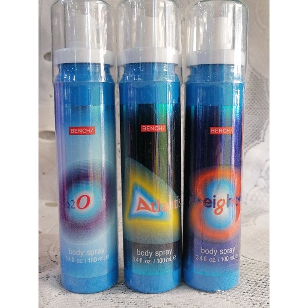 bench deo body spray for men 8*b20*atlantis*100ml *75ml | Shopee ...