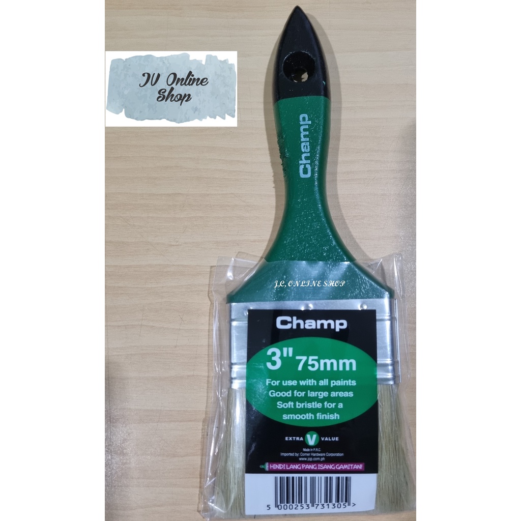 CHAMP paint brush (3” | 4” ) | Shopee Philippines