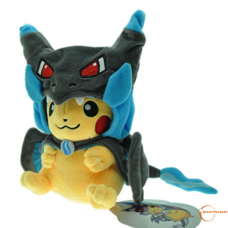 2018 Pokemon Pikachu Charizard hat Plush Soft Toy Stuffed | Shopee ...