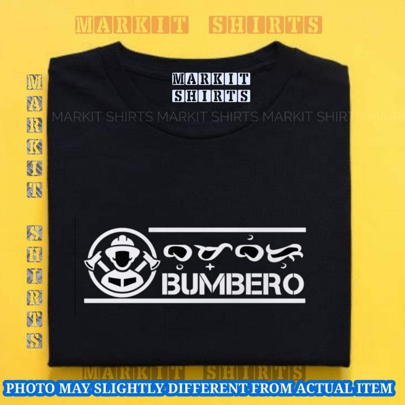 Baybayin Bumbero With Logo Drifit Tshirt Men & Woman Unisex Statement ...