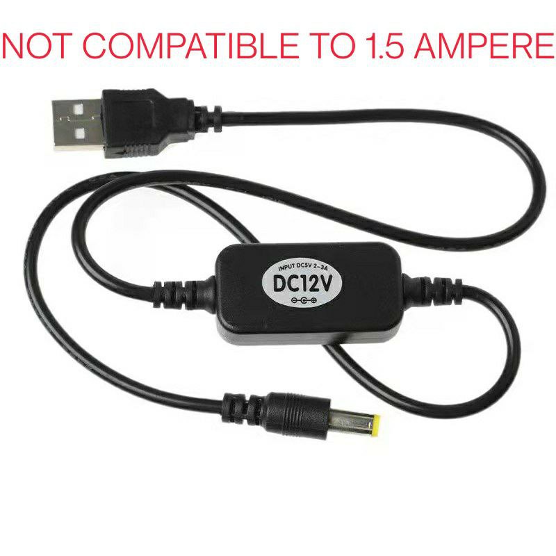 TKK PLDT Home FIBR Converge Fiber USB Cable WiFi Router To Powerbank 5V ...