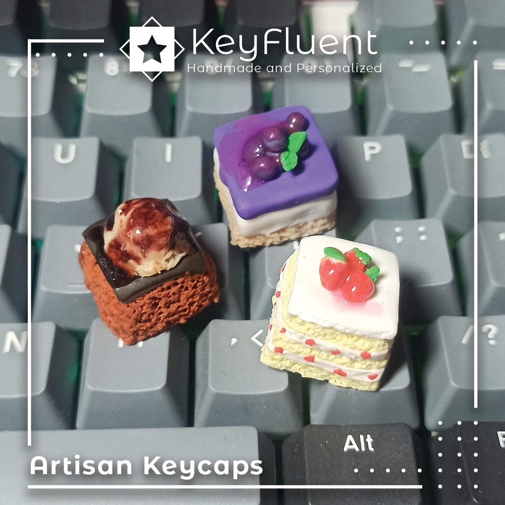 Sweet Cake Dessert Artisan Keycaps | Shopee Philippines
