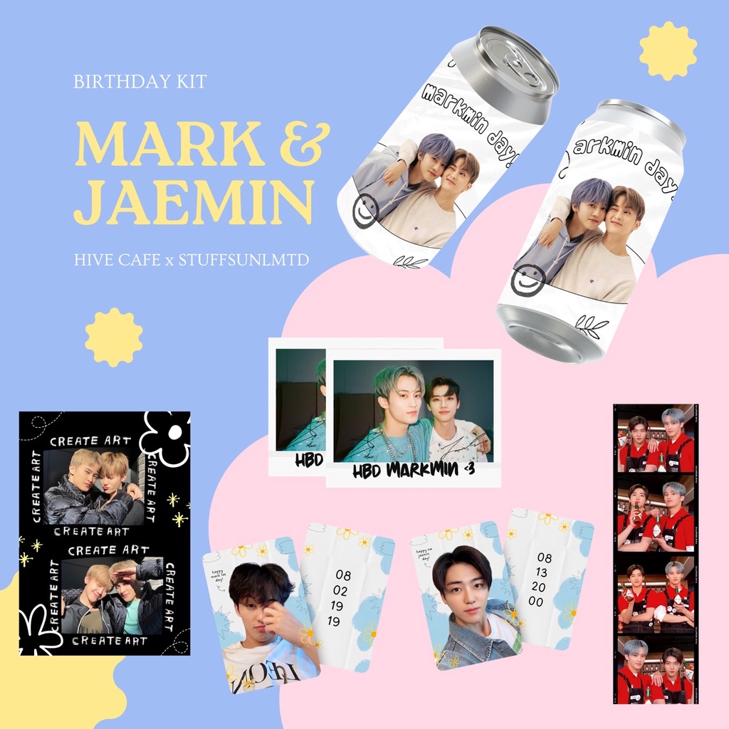 NCT MARK AND JAEMIN MARKMIN BIRTHDAY KIT | Shopee Philippines