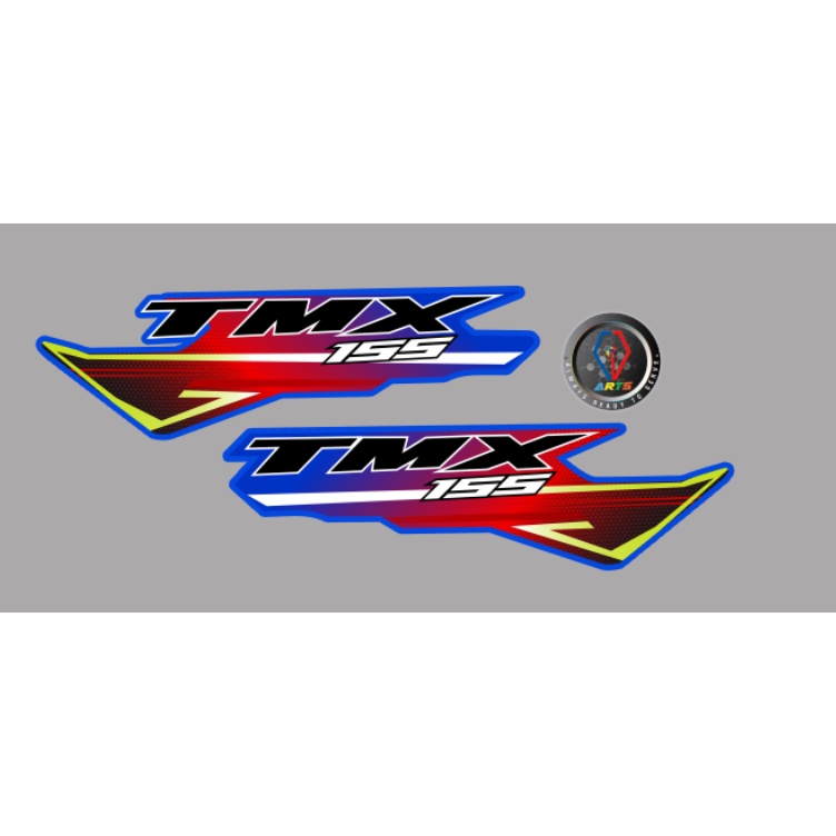 TMX 155 Decals "Atlantica" : SIDE COVER ONLY DECALS | Shopee Philippines