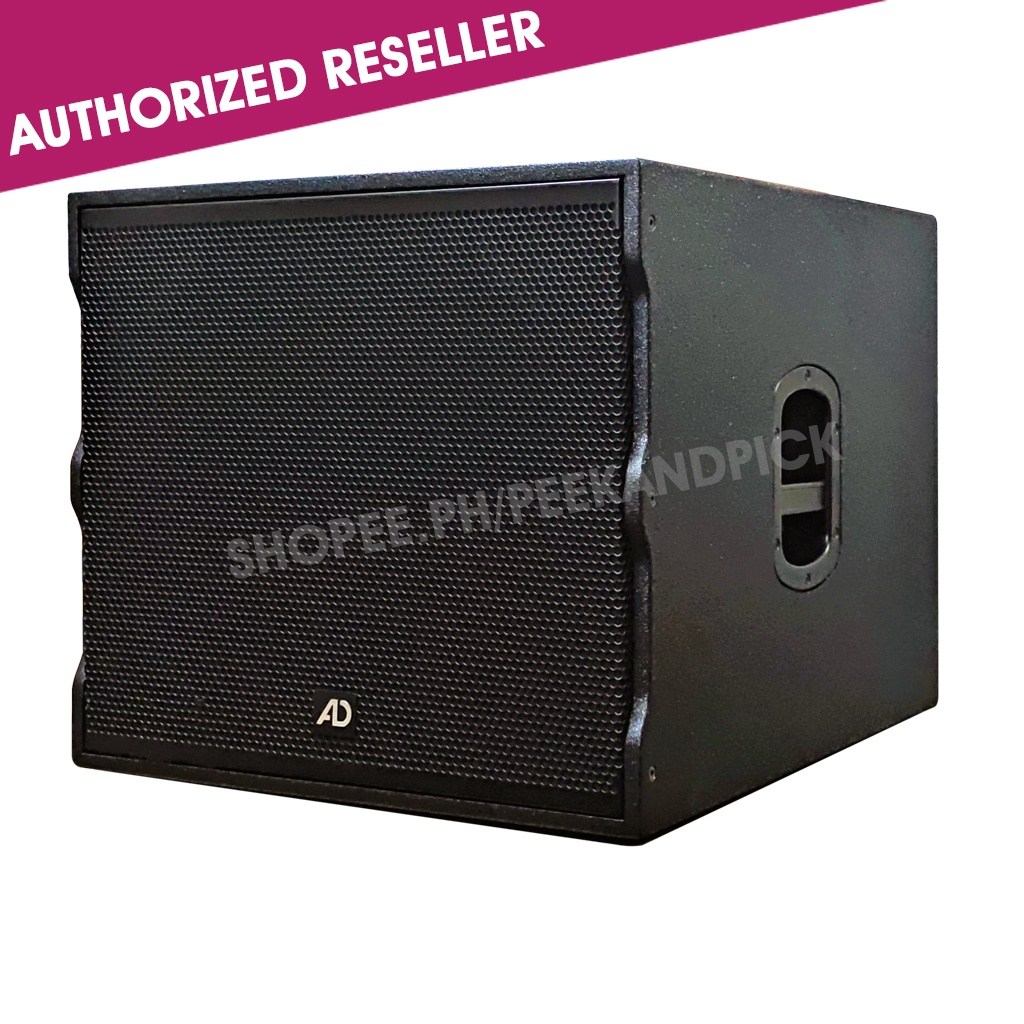 AD Delta SUB18A Powered Active Subwoofer 800W-1600 DSP Presets 18 ...