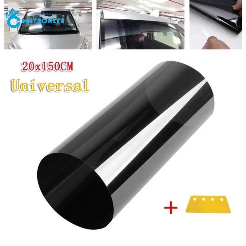 20x150cm 5% VL Black Universal Car UV Sunscreen Tint Film/ Car ...