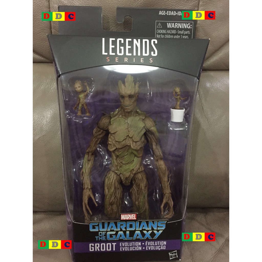 GROOT EVOLUTION -GOTG - MARVEL LEGENDS SERIES 6-INCH ACTION FIGURE EXCLUSIVE (SEALED) | Shopee ...