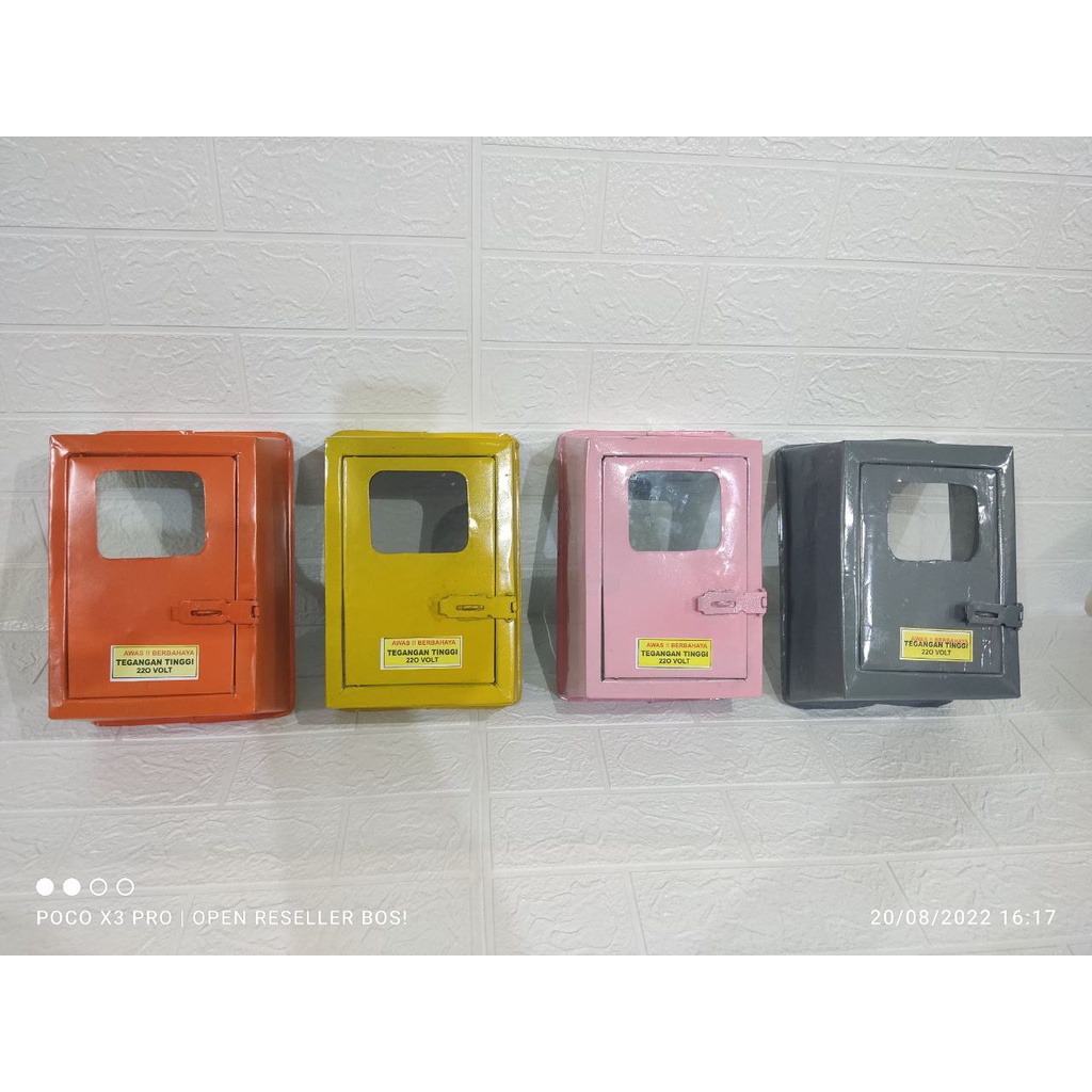 Box Kwh Postpaid Model Pulse box Close Meter/Close Pulse box/box Old ...