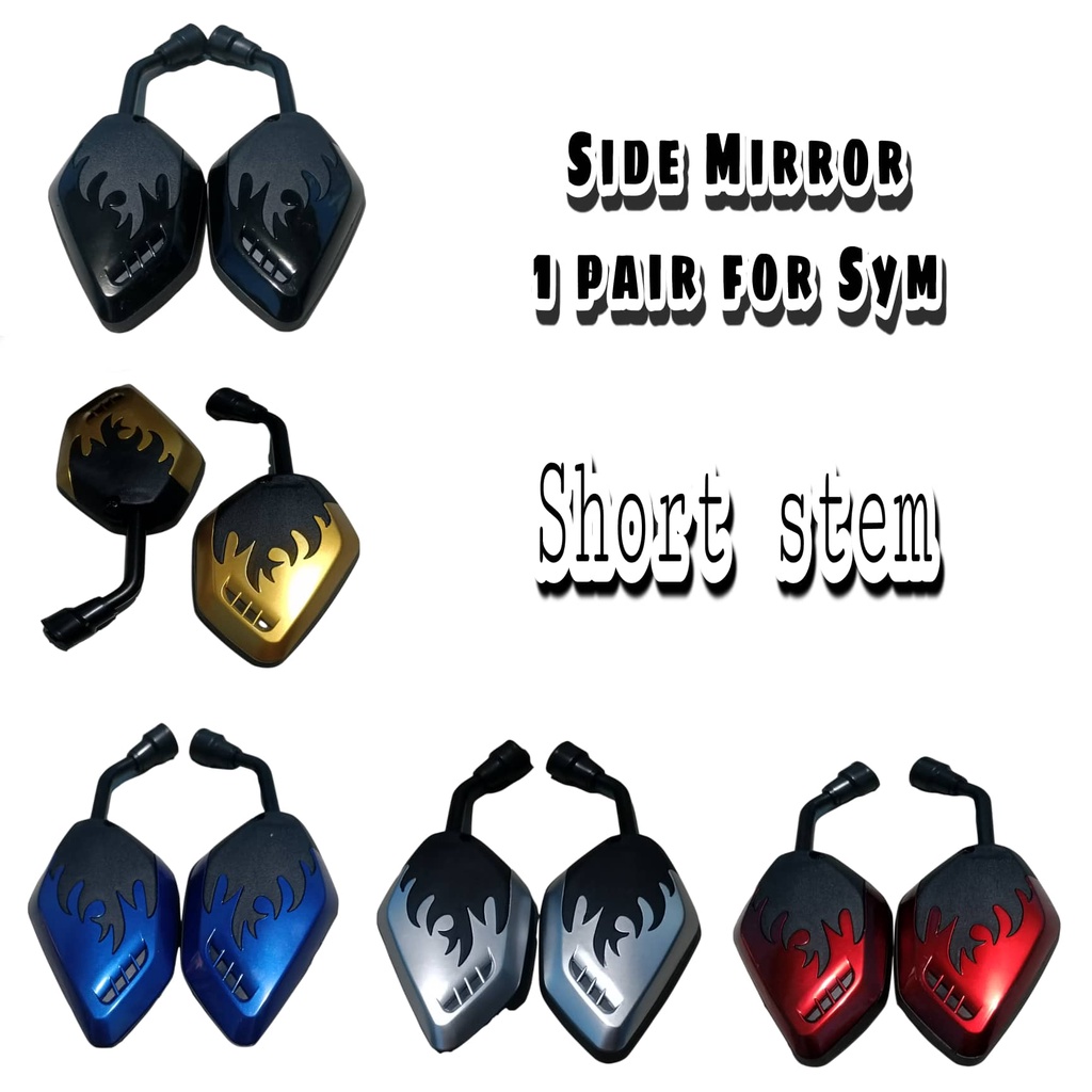 Motorcycle Side Mirror Made in Thailand (1 pair) for SYM RV1 - 2 | High ...