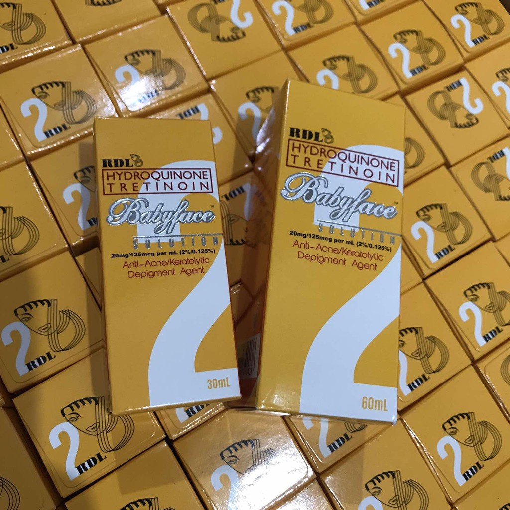 RDL Babyface Solution #2 (30ml & 60ml) | Shopee Philippines