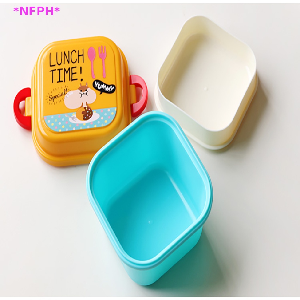 CKFR Cartoon Healthy Plastic Lunch Box Microwave Oven Lunch Bento Boxes ...