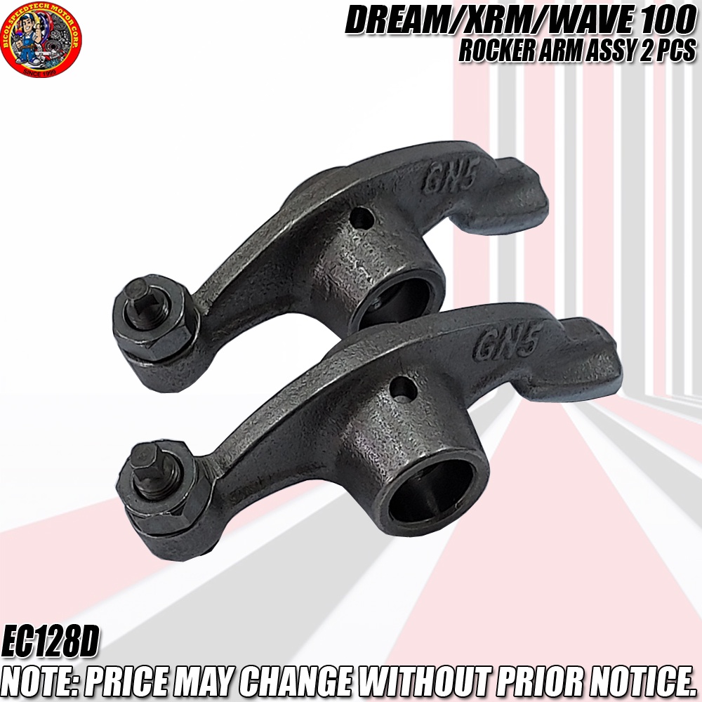 DREAM/XRM/WAVE 100 ROCKER ARM ASSY 2 PCS (EC128D) | Shopee Philippines