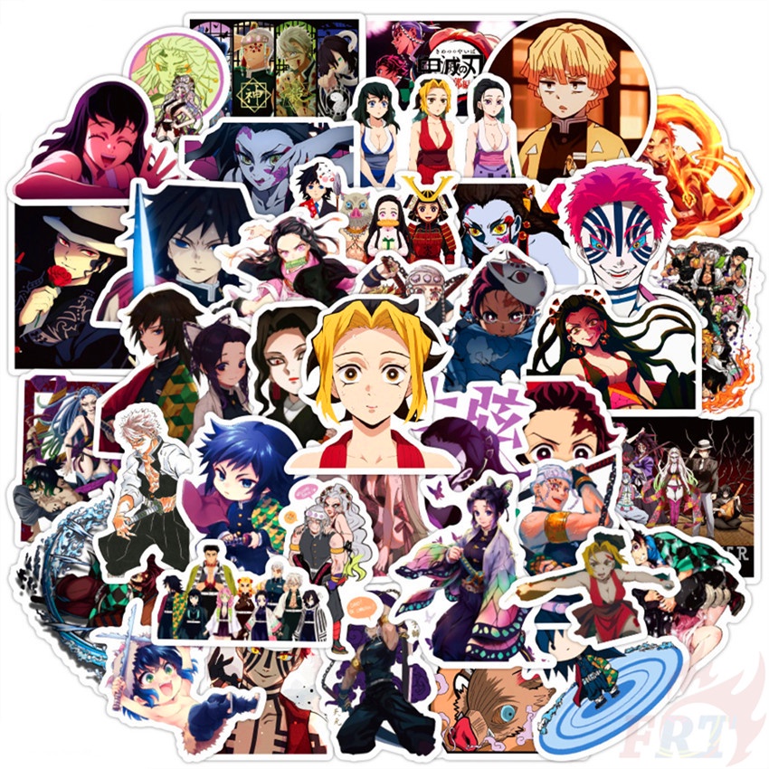 50Pcs/Set ☆ Demon Slayer . Kimetsu no Yaiba: Yuukaku-hen Series 02 ...