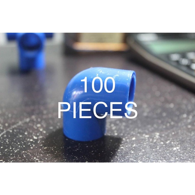 PVC Blue Elbow 1/2" (20mm) 100pcs Fittings | Shopee Philippines