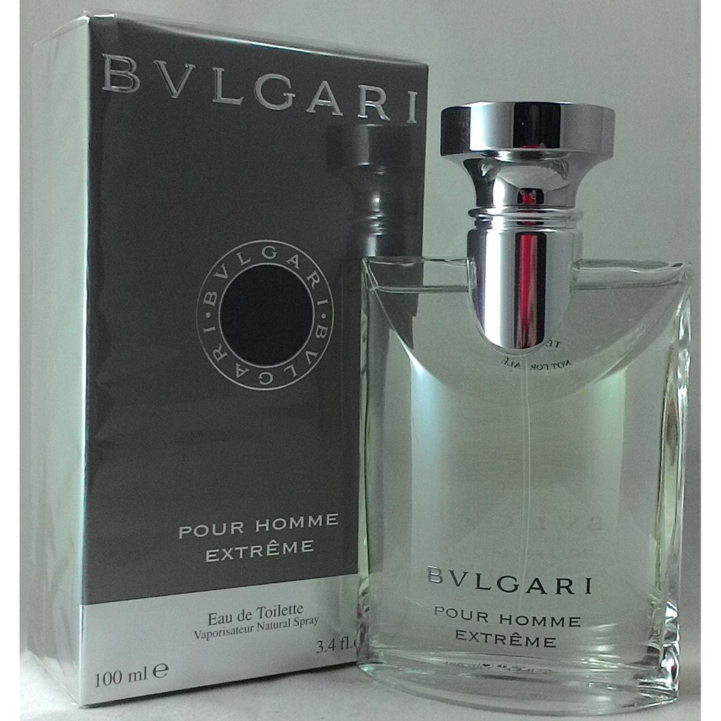 Bvl-ga-ri Pour Homme Ex-treme for Men, 100ml EDT | Shopee Philippines