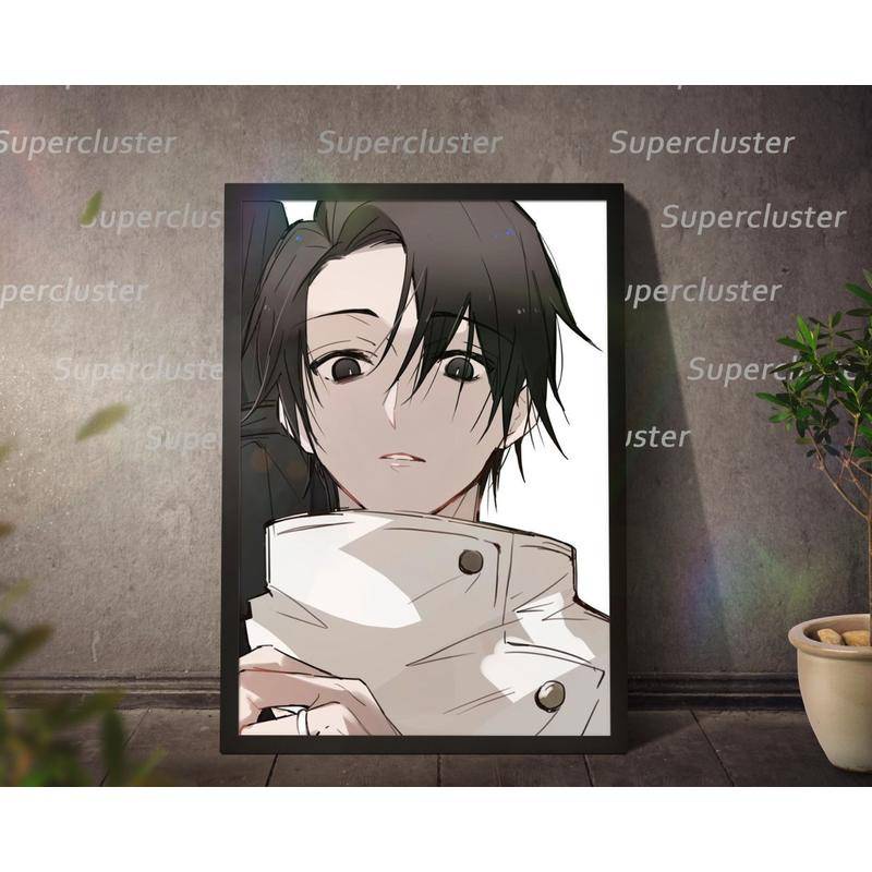Jujutsu Kaisen Canvas Anime Yuta okkotsu main Painting Poster Wall ...