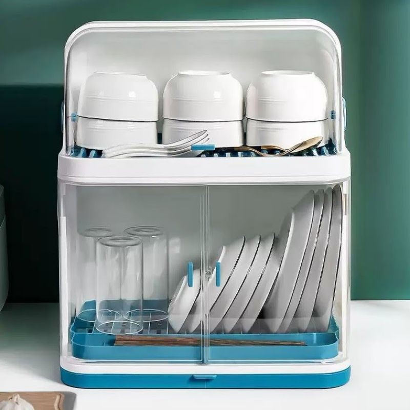 Prospective Mantu Dish Rack/Minimalist Kitchen Rack Ready Blue | Shopee ...