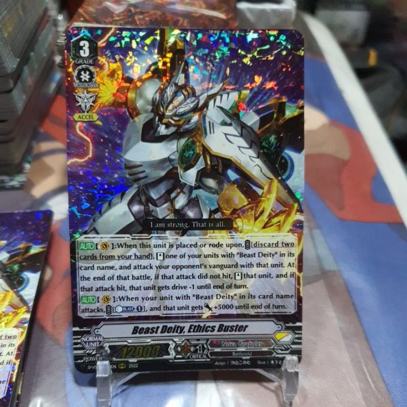 BEAST DEITY, ETHICS BUSTER RRR DVS06 CARDFIGHT VANGUARD ENGLISH ...