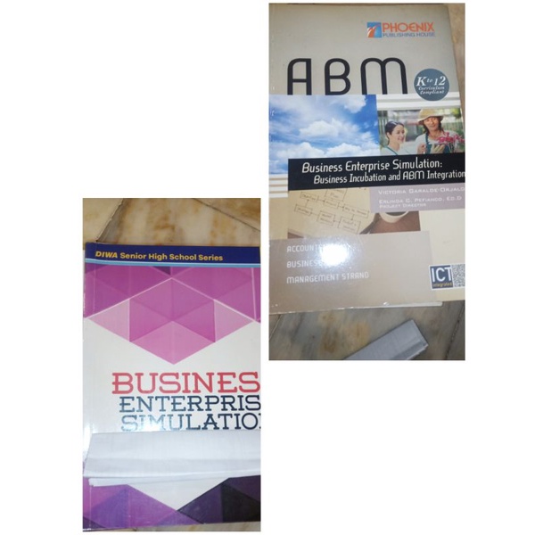 Business Enterprise Simulation Books Senior High/SHS (Humss, stem, abm ...