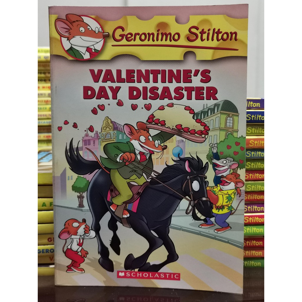 Geronimo Stilton #23 VALENTINE'S DAY DISASTER (pre loved) | Shopee ...