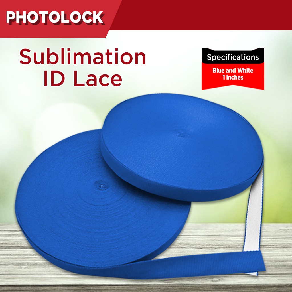 Sublimation Printable ID Lace / Lanyard Lace for ID Lace Making (50 ...