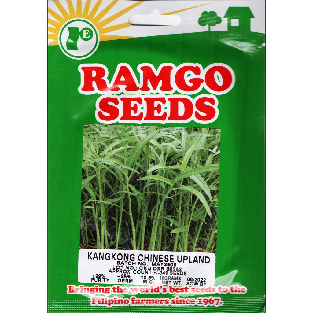 Ramgo RPD Seeds KANGKONG UPLOAD CHINESE 18g (ORIGINAL PACKAGING) GDSFPH ...