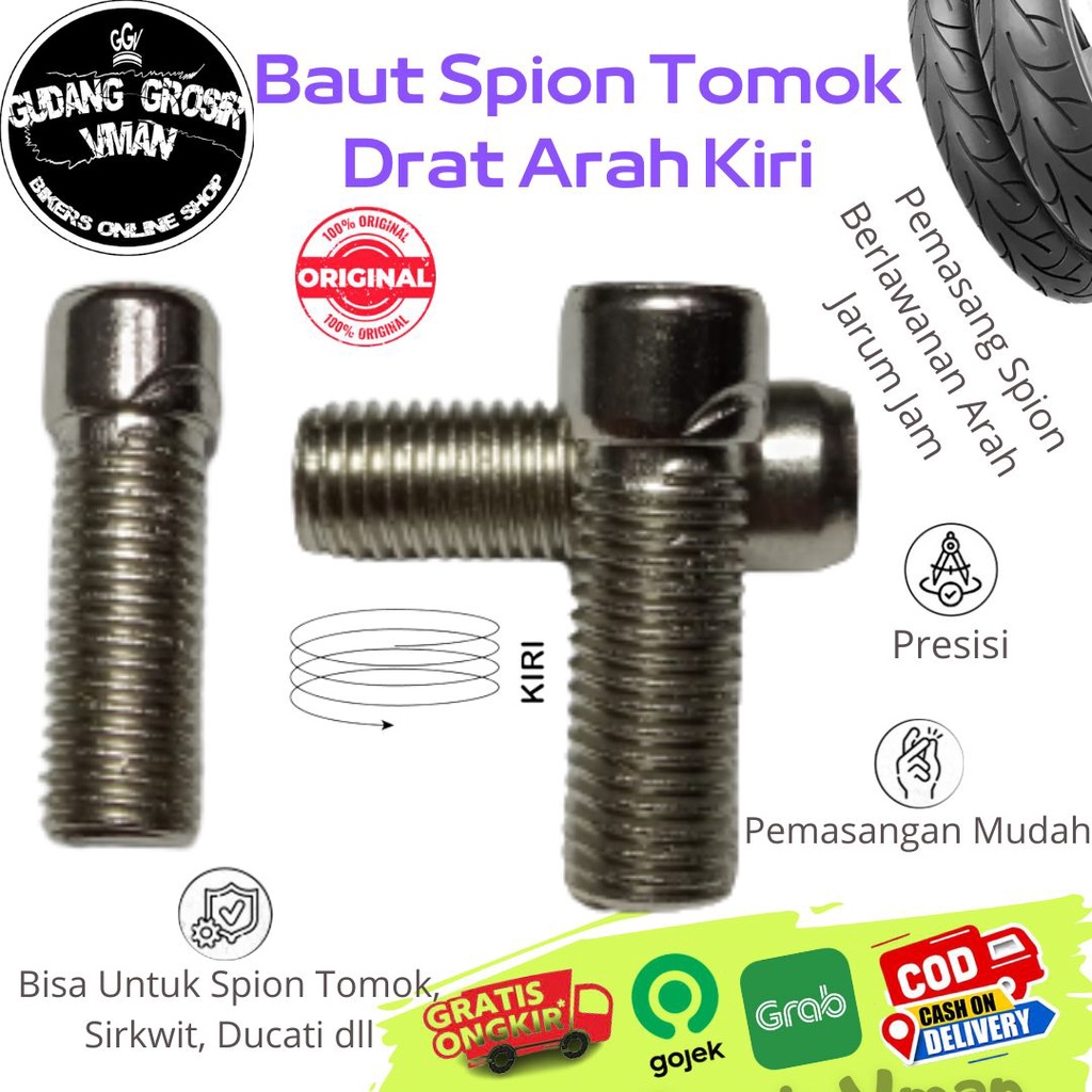 Tomok V2 Rearview Mirror Bolts Tomok V5 Rearview Mirror CIrkuit Rizoma ...