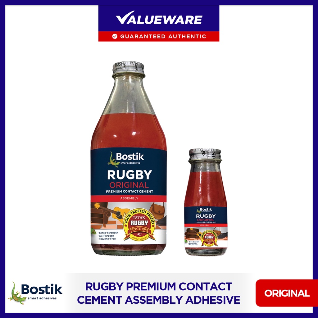 Bostik Rugby Original Premium Contact Cement Assembly Adhesive 300mL ...