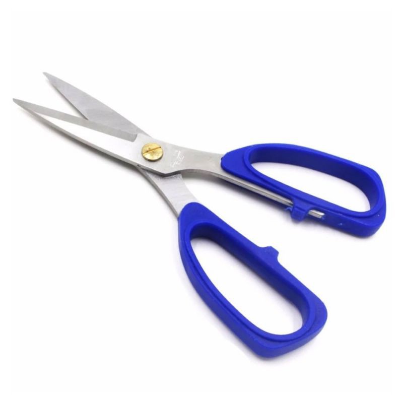 MultiPurpose Stainless Steel Scissor (Blue Handle) | Shopee Philippines