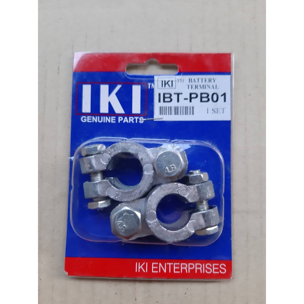 2 PCS IKI Battery Terminal Lead (Tingga) Heavy Duty IBT-PB01 | Shopee ...