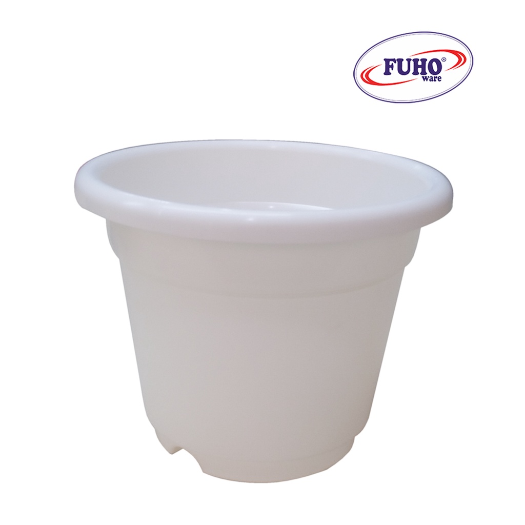 FUHO 9 Inch Flower Pot Without Tray Plastic Plant Pots for Indoor ...