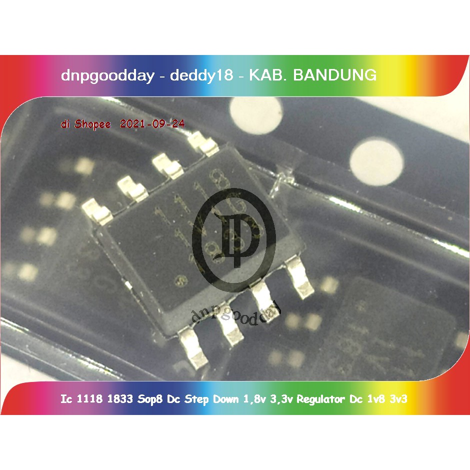 Ic 1118 1833 Sop8 Dc Step Down 1,8v 3,3v Regulator Dc 1v8 3v3 | Shopee Philippines