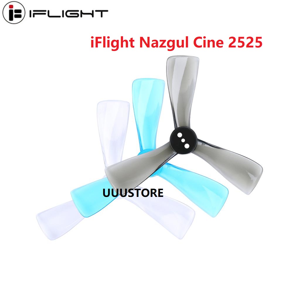 iFlight Nazgul Cine 2525 2.5inch Tri-blade/3 blade propeller Prop CW ...