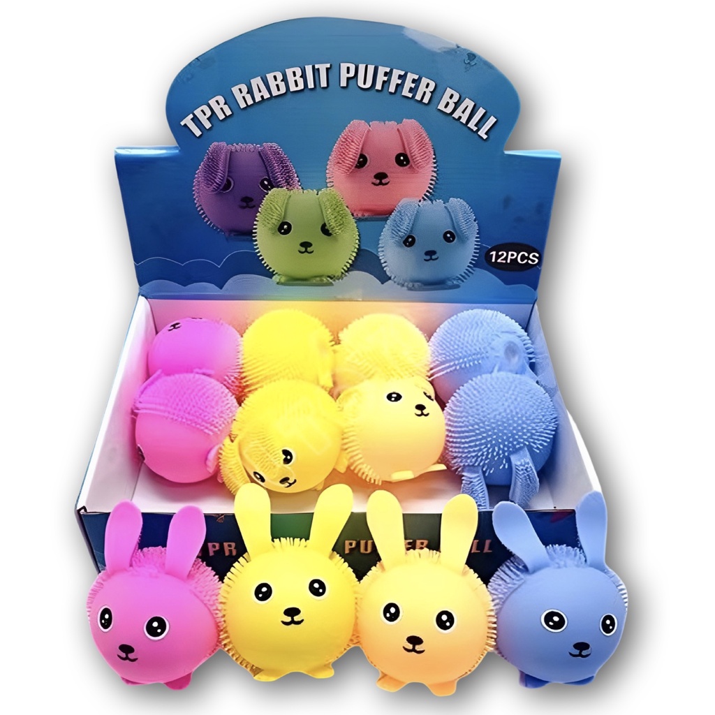 Flash puffer ball toys, inflatable toys, decompression toys, children's ...