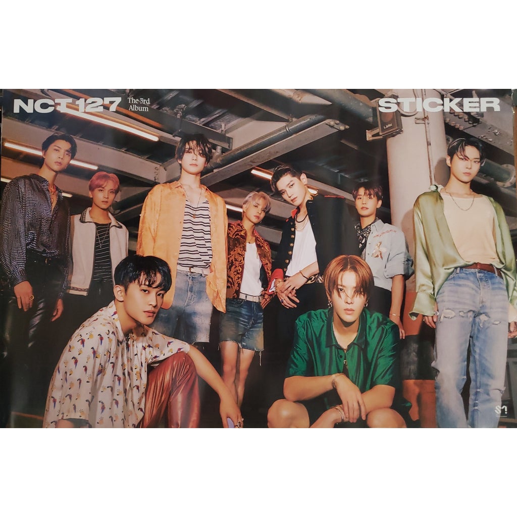 [Official Poster + Tube] NCT 127 Superhuan Resonance Pt.1 | Sticker ...