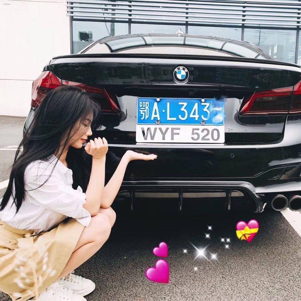 good! ☇Hong Kong Crystal embossed 3D license plate personality 4S shop ...