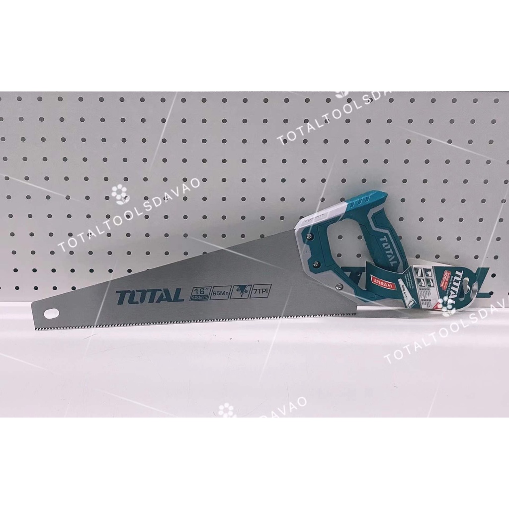 TOTAL Hand saw 400mm THT55166 | Shopee Philippines