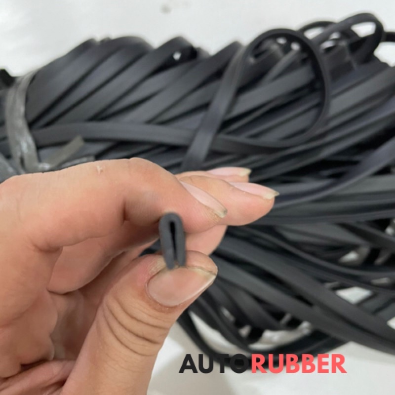 Rubber List Trim U Clip 1 cm | Shopee Philippines