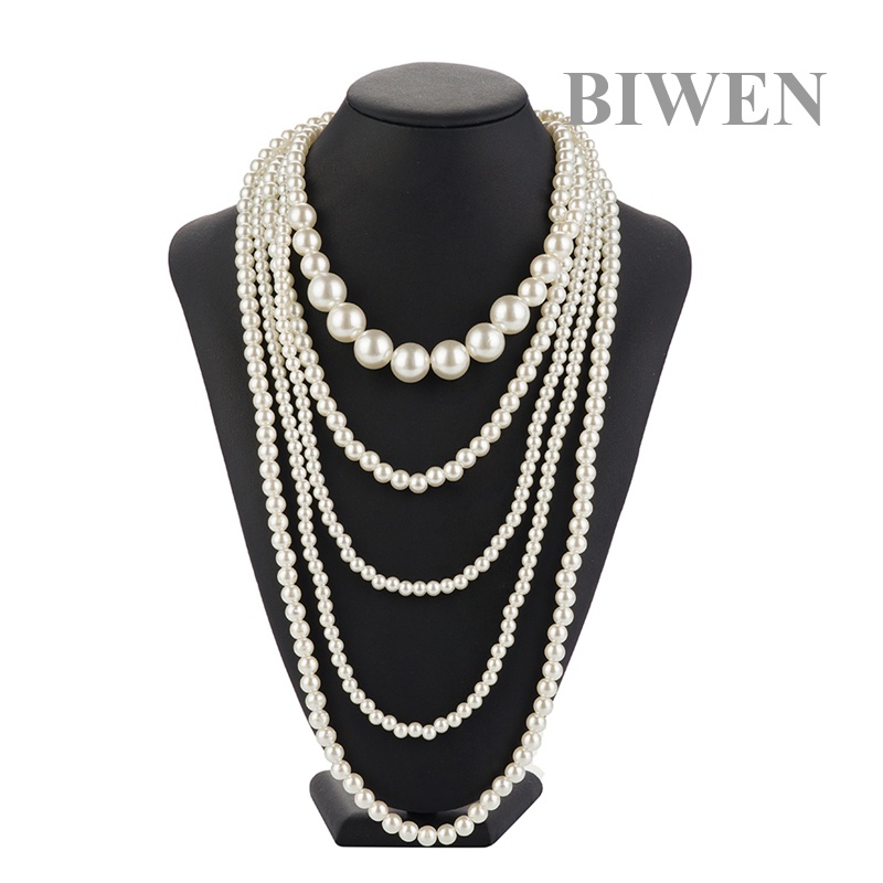BN Vintage 1920s Gatsby Imitation Pearl Choker Necklace 20s Art Deco ...
