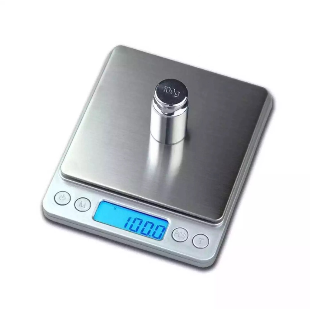 2000g Digital Weighing Scale Decimal Point 0.1 LED Screen BLACK LIGHT ...