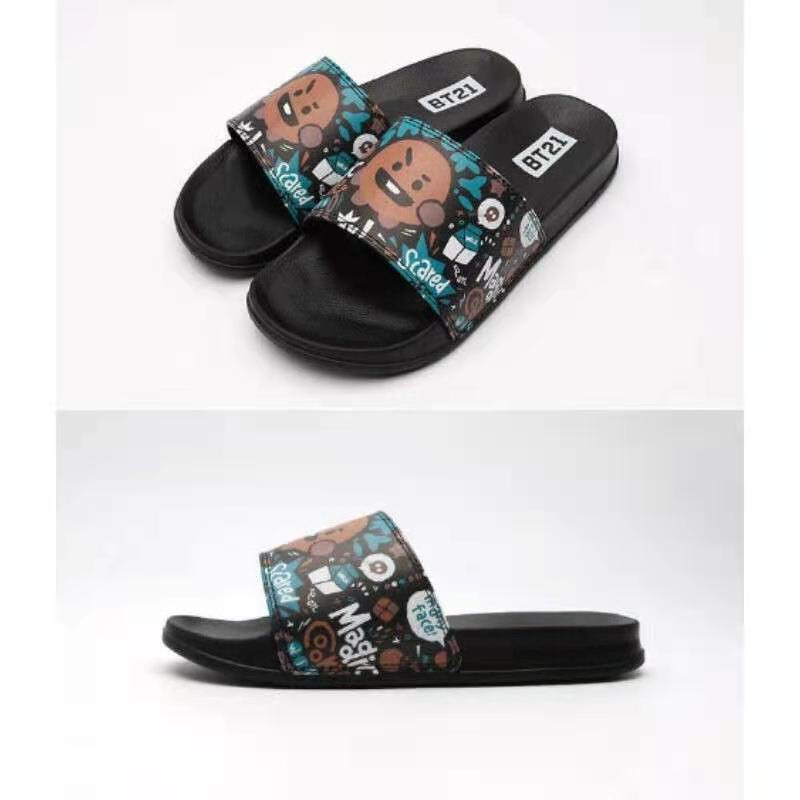 Korean men's League idol KPOP slippers Koya RJ Shooky Mang Chimmy Tata ...