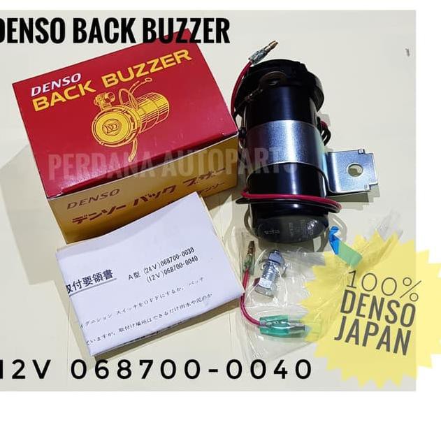Nuftm Cbg-605 Reverse Horn Denso Back Buzzer 12v Original Made In Japan ...