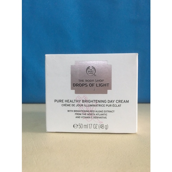 The Body Shop Pure Healthy Brightening Day Cream 50ml (Made in France ...