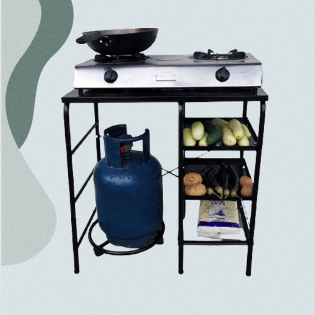 CZC Multifunctional Gas Stove Stand Heavy Duty Kitchen Rack Gas Stove ...