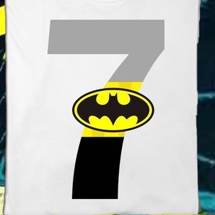 Batman Number Shirt 6 7 8 9 10 for Kids to Adults | Shopee Philippines