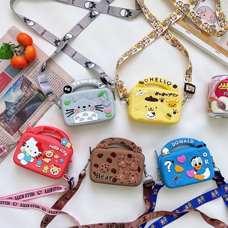 Doledo Ready Stock Medium Silicone Cartoon Coin Purse Cute Hello Kitty ...