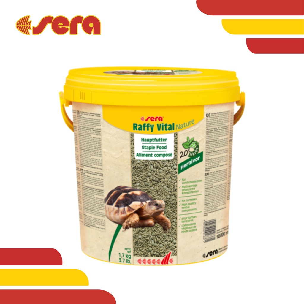 Tortoise Food Sera Raffy Vital Nature 10l | Shopee Philippines