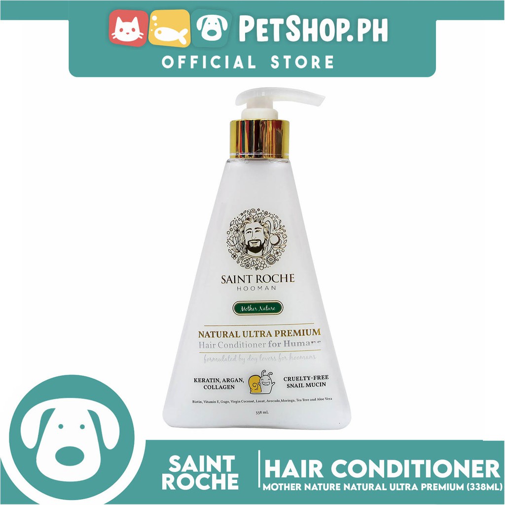Saint Roche Hooman Conditioner Mother Nature 338ml Skin and Coat for ...
